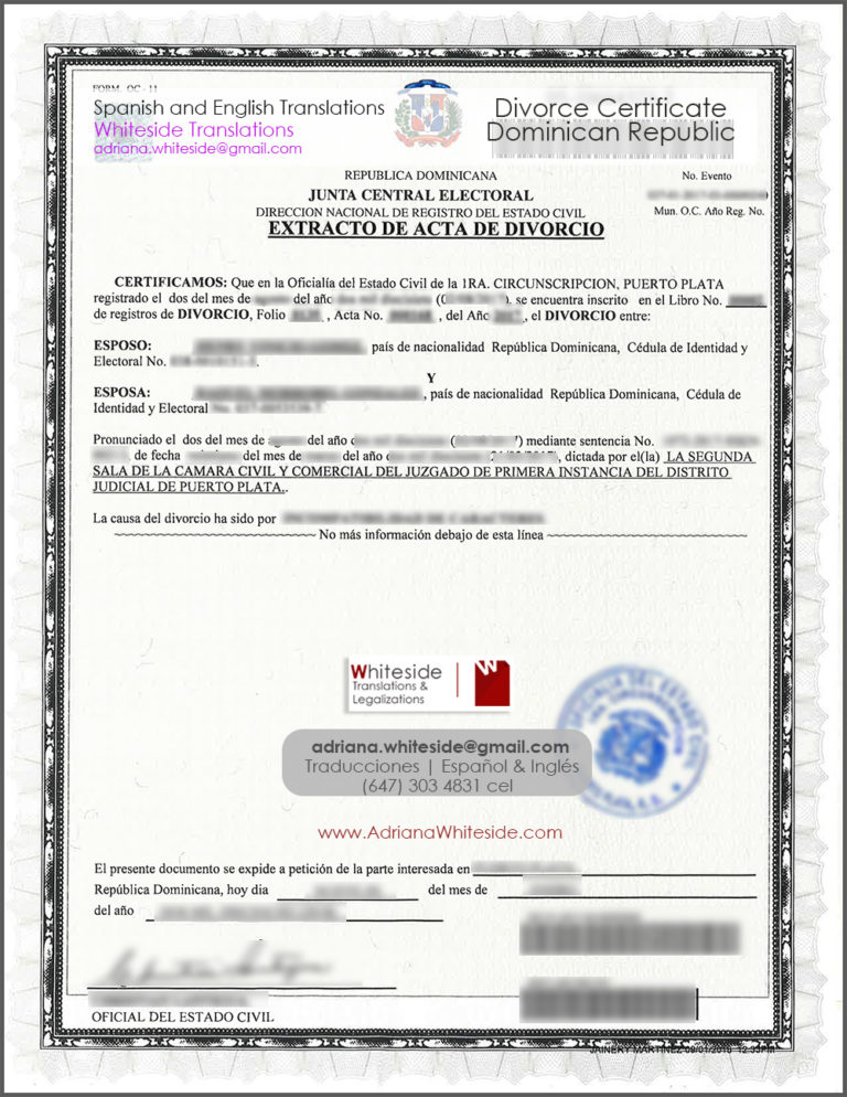 Cuál Es El Proceso Para Divorciarse En República Dominicana Tramites Rd